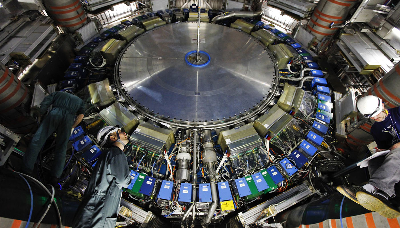 Photo: Inside ATLAS | symmetry magazine