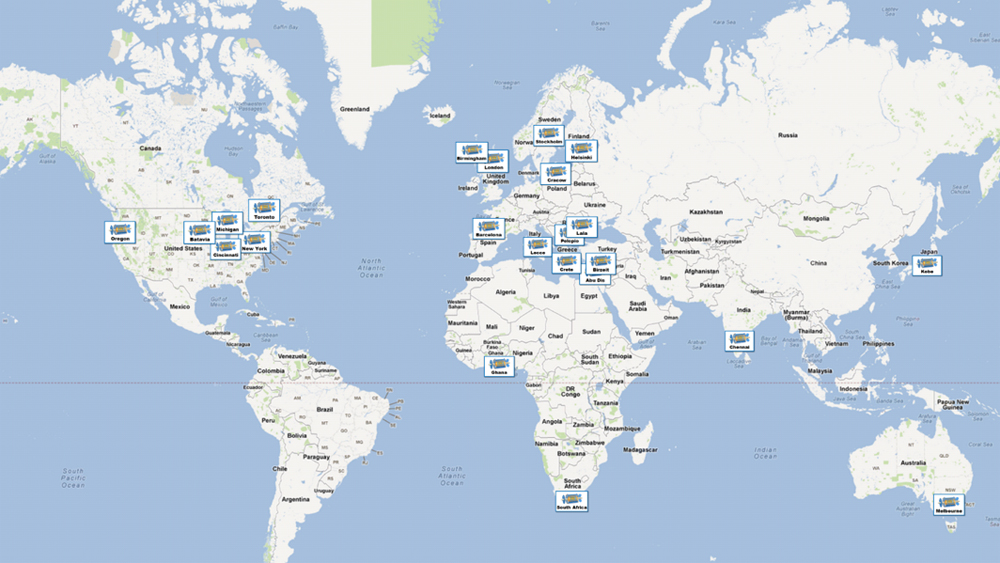 Illustration: ATLAS Virtual Visits connections | symmetry magazine