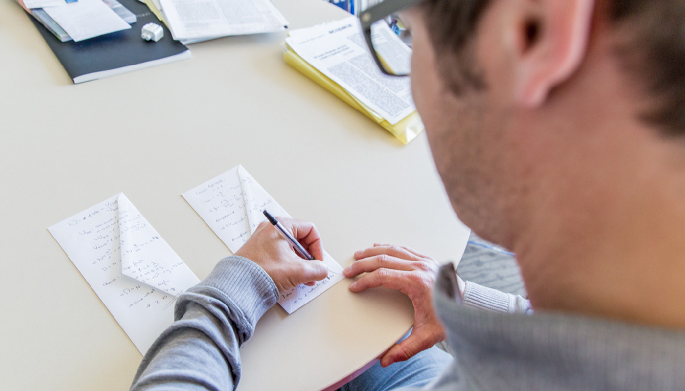 Photo: Back of the envelope | symmetry magazine