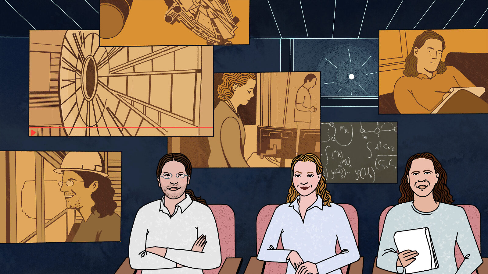 From “Symmetry”: ” ‘Particle Fever’:: Where are they now?” – sciencesprings